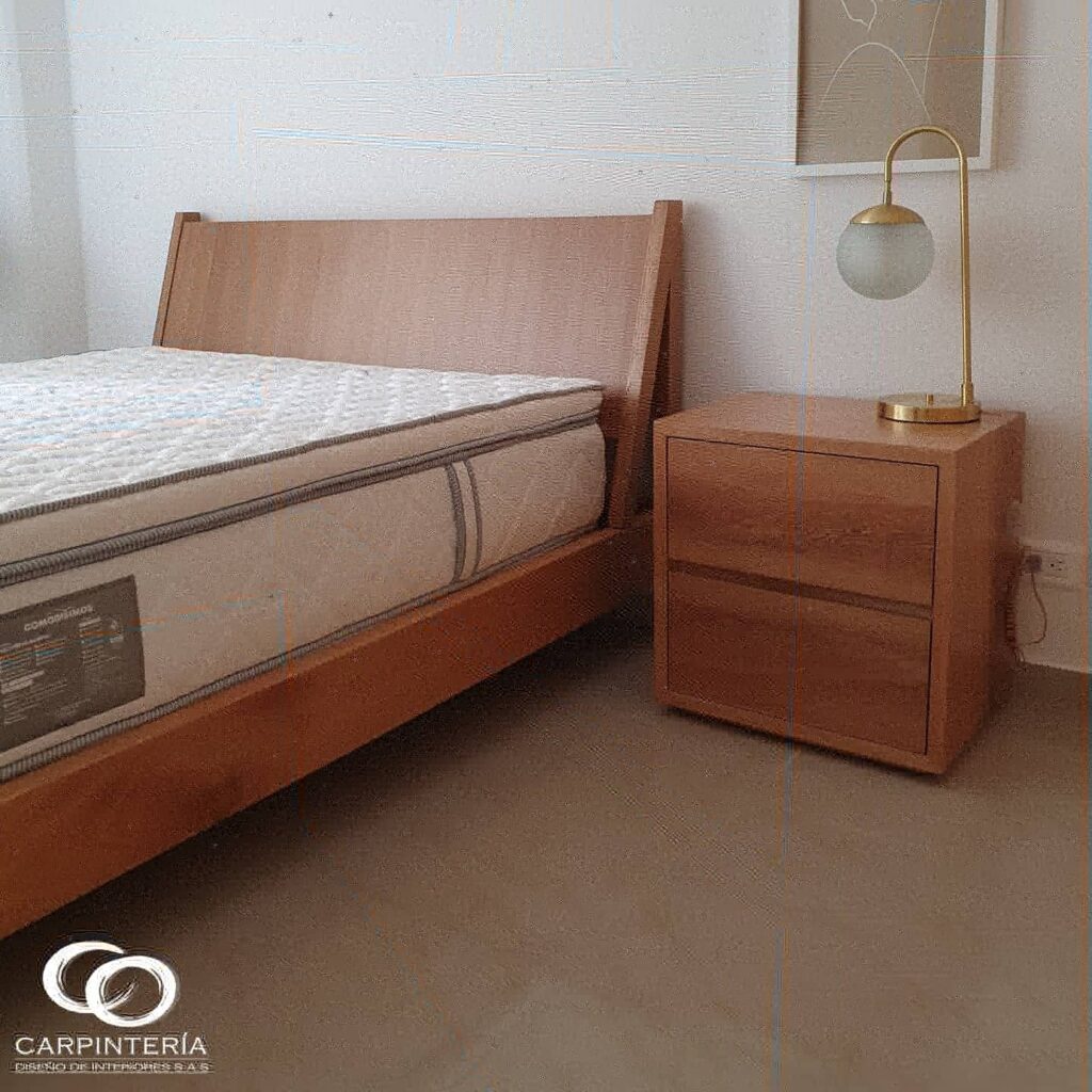 Juego de alcoba Roble – Cocarpinteria